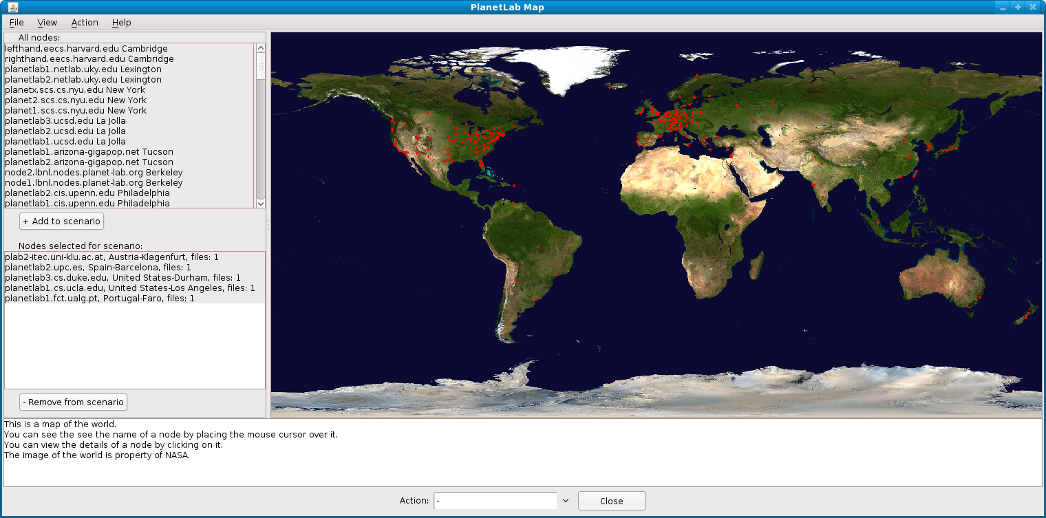 PlanetLab Visualizer v2.0